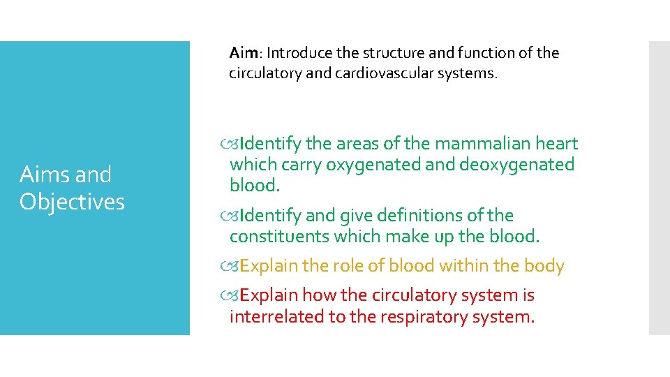 Circulatory and Cardiovascular system Emily BeaumontMc Allen The