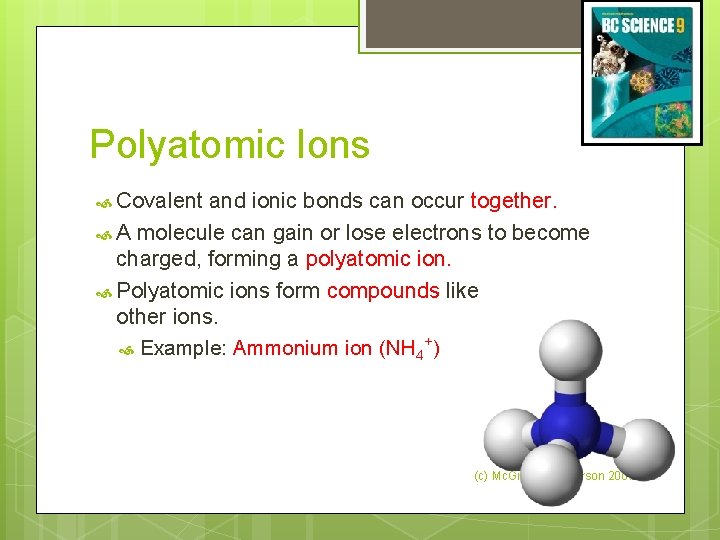 3 1 Compounds are pure substances made of