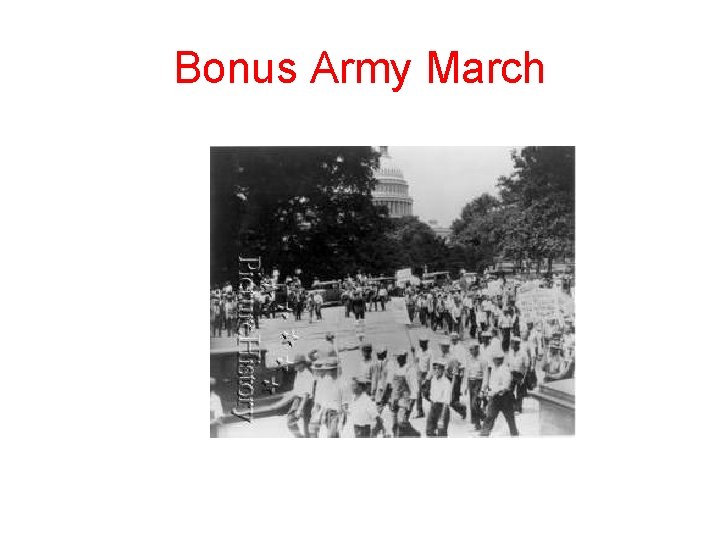 Presidential Election of 1932 President Herbert Hoover Trickle