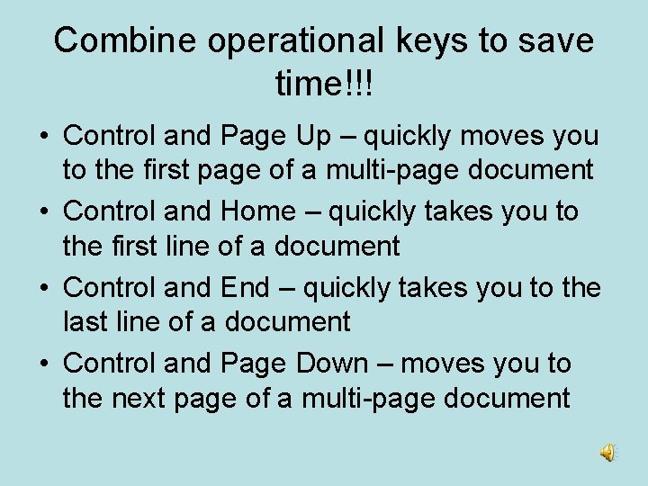 Document Processing Part 2 Keyboarding Objective 4 01