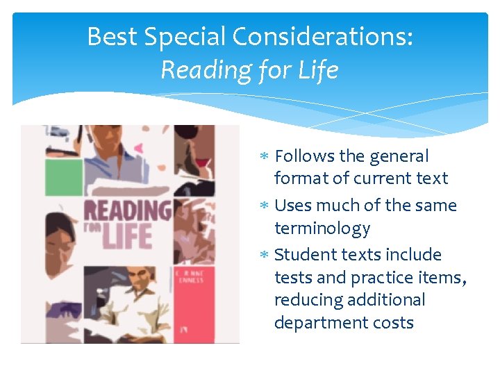 Choosing Between The Reading Process Reading for Life