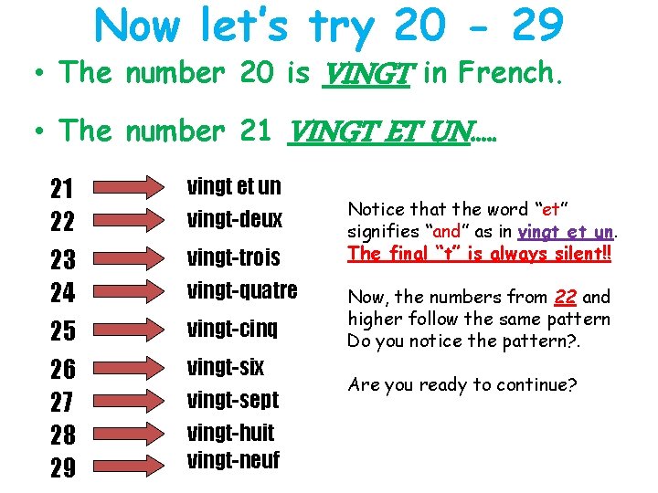 LES NOMBRES http www youtube comwatch vo IUr