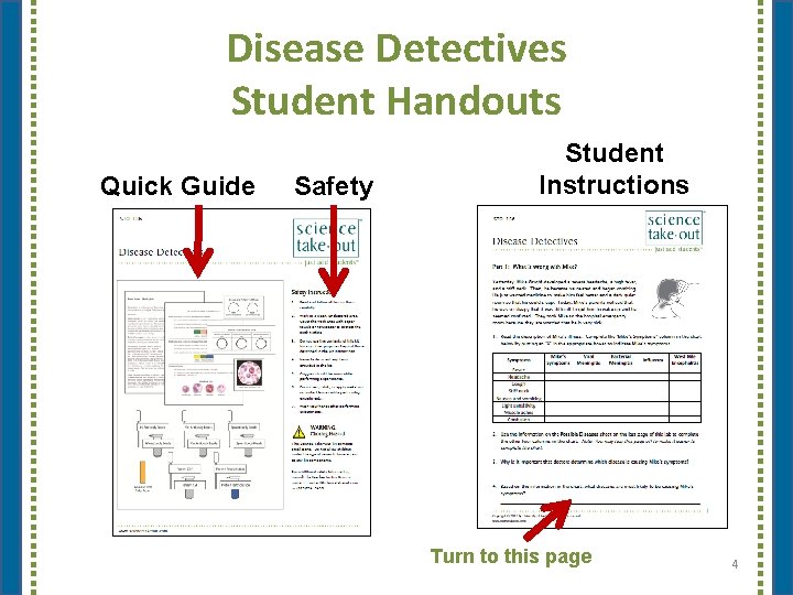Disease Detectives A Neurobiology Activity Please complete the