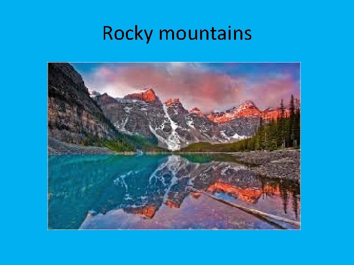 Geography of the USA Basics The USA is