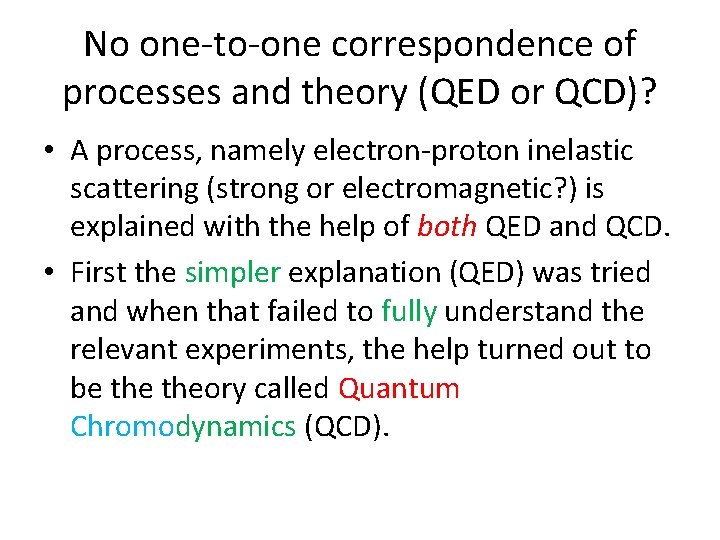 QCD and the quark Model Bilal Masud Centre