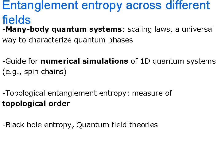 Measuring entanglement entropy of a generic manybody system