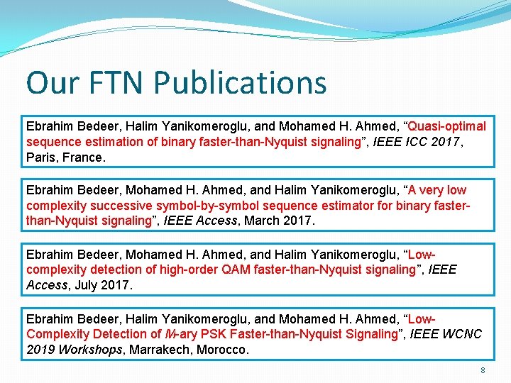 LowComplexity Detection of Mary PSK FasterthanNyquist Signaling Ebrahim