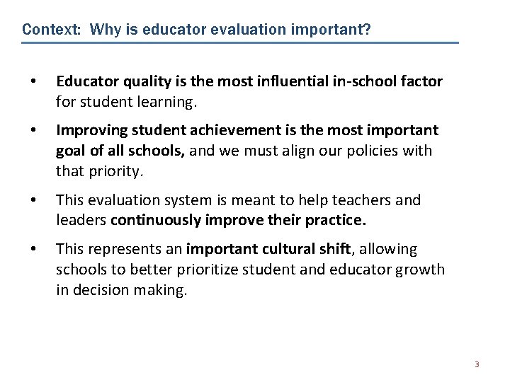 TEACHNJ Regulation Proposals Building an Effective Evaluation System