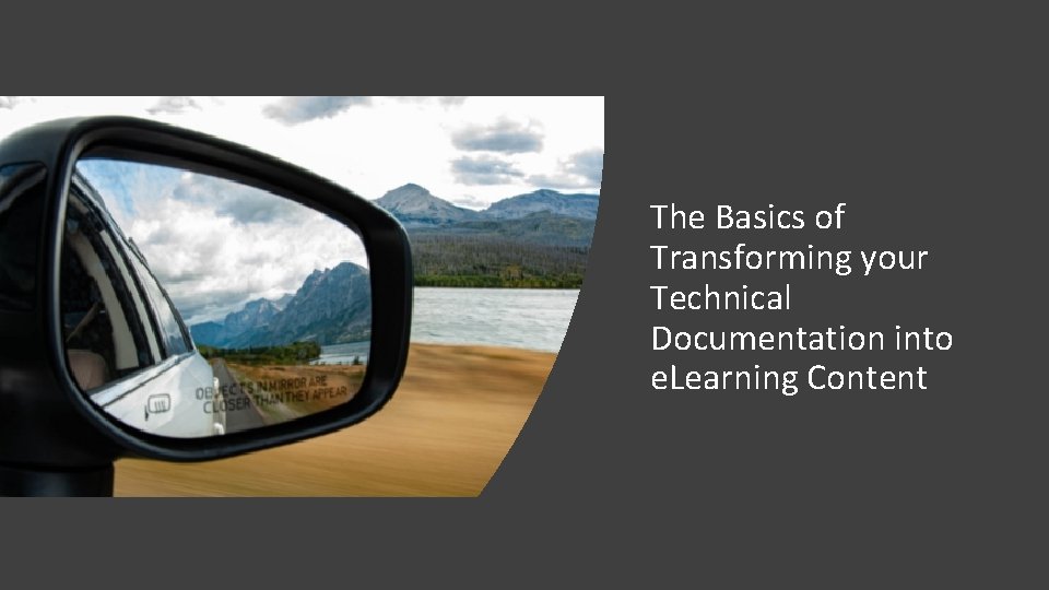 The Basics of Transforming your Technical Documentation into