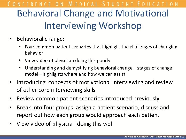 From Motivational Interviewing to Systembased Care A ThirdYear