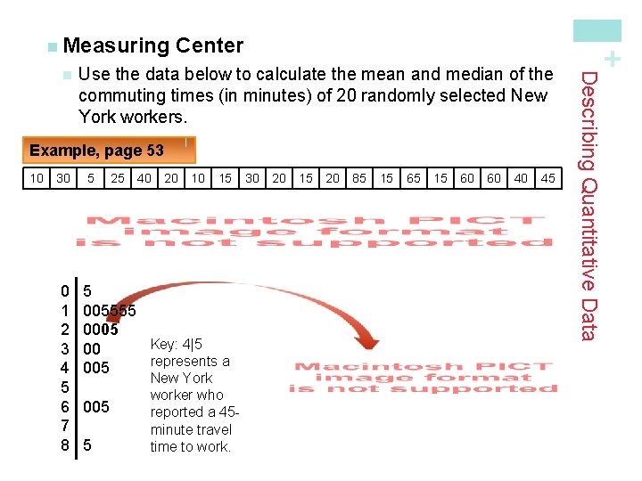 Chapter 1 Exploring Data Section 1 3 Describing
