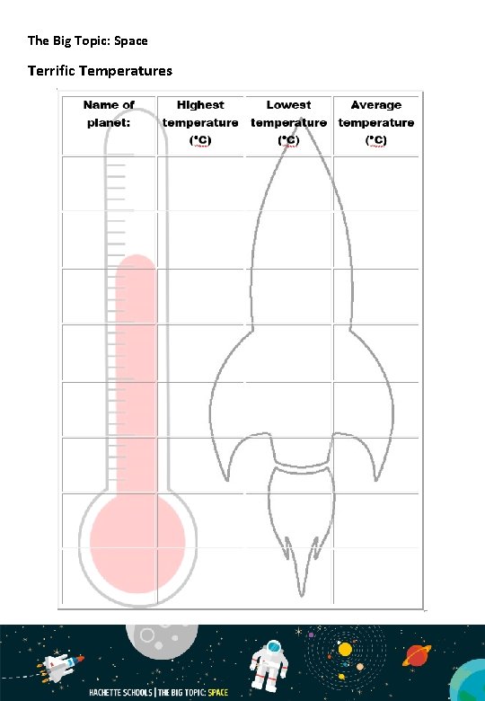 The Big Topic Space A Guide to Space