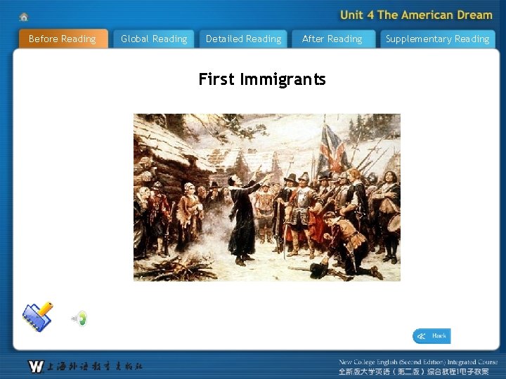Before Reading Global Reading Detailed Reading The American