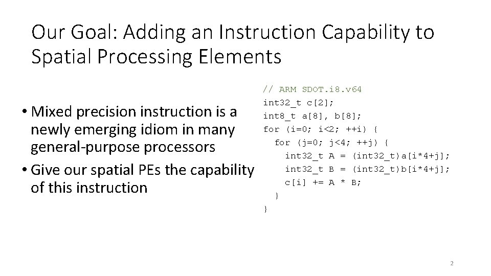 Roadmap Background Decoupled Spatial Architectures Handson Exercises Decoupledspatial