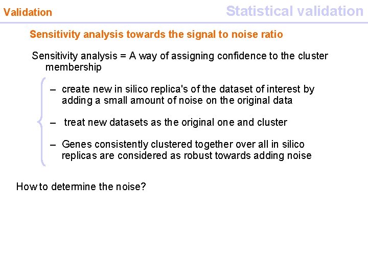 Cluster Validation Integration Ices Bioinformatics Overview Introduction Microarray