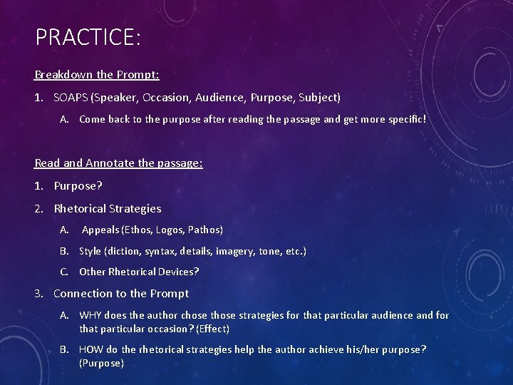 OVERVIEW RHETORICAL ANALYSIS ESSAY Purpose Tests your capability