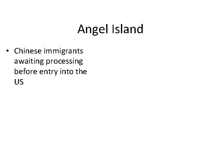 Immigration Immigration 1877 1900 Why come here Better