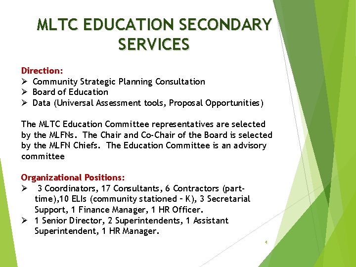 MEADOW LAKE TRIBAL COUNCIL University of Regina Virtual