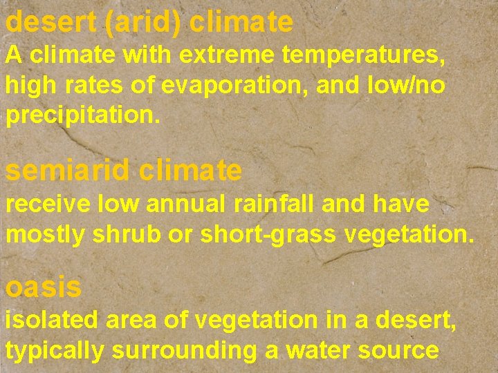 Unit 7 The Middle East North Africa Vocabulary