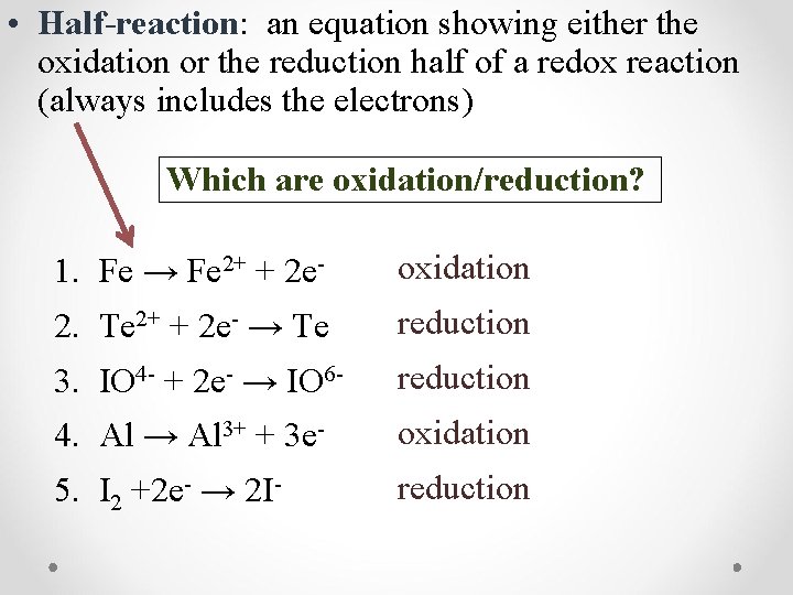 Table of Contents Chapter 20 OxidationReduction 20 2