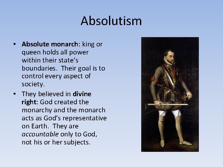 Spains Empire and European Absolutism 5 1 Mr