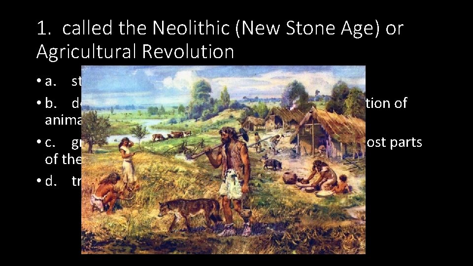 First Peoples First Farmers Breakthroughs to Agriculture is