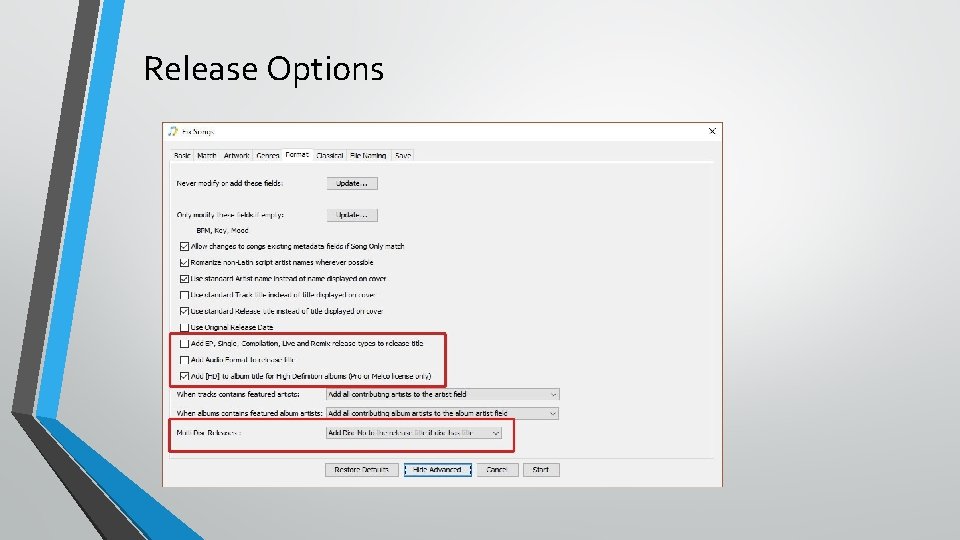 Ten Metadata Problems and Solutions Inconsistent Artists Artist