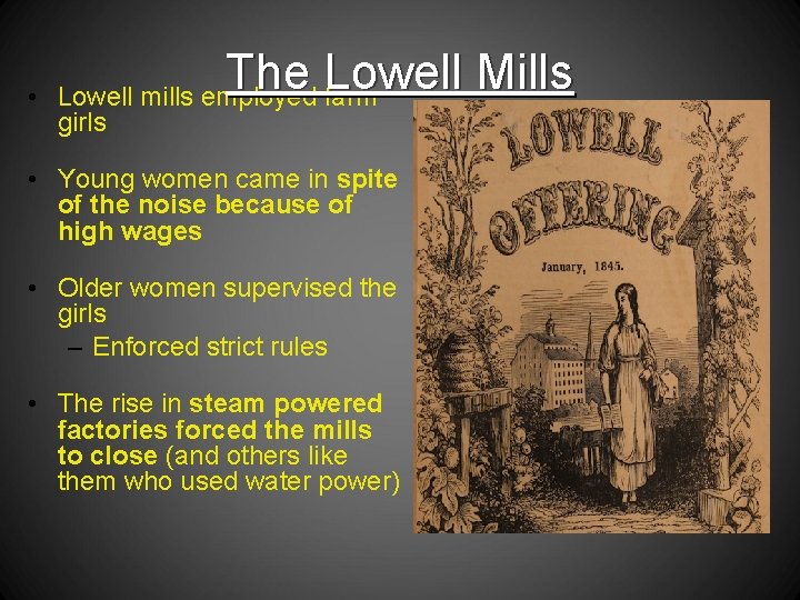Industry and Inventions Industrial Revolution Began in England