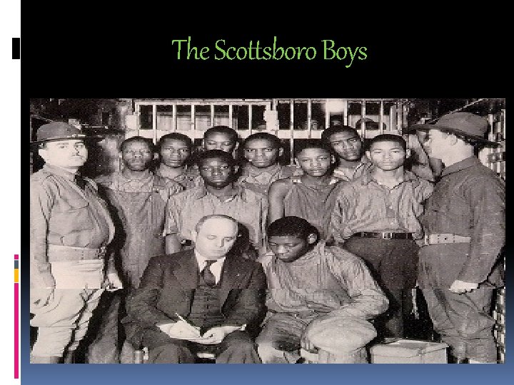 TKAM Unit THE SCOTTSBORO TRIAL Studying these trials