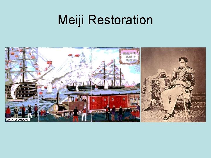New Global Patterns Japan Modernizes Discontent in Tokugawa