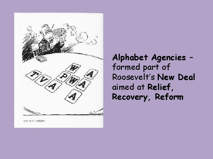 Ronald Reagan US president 1981 1989 Alphabet Agencies