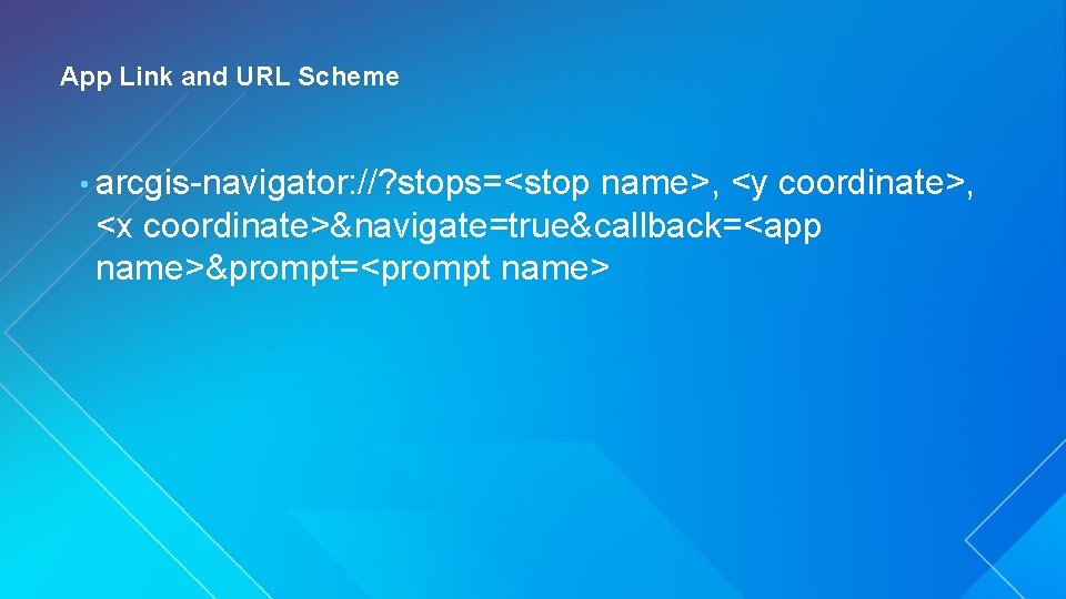 Navigator for Arc GIS Tech Preview Mark Bockenhauer