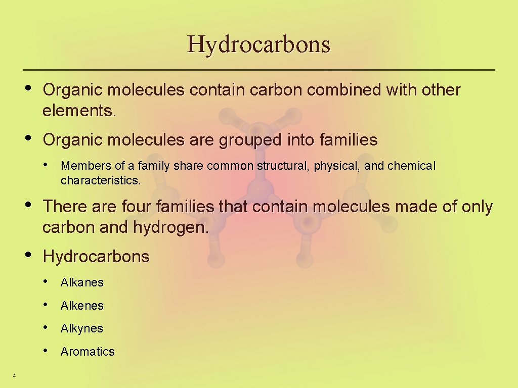 Chem 150 Unit 2 Hydrocarbons Functional Groups Organic