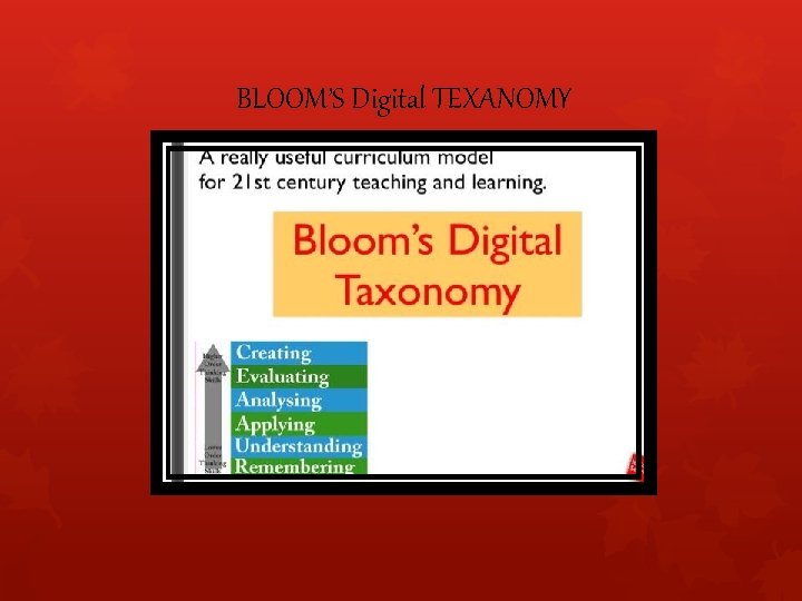 Presentation ON TO CREATE LEARNING OUTCOMES USING BLOOMS