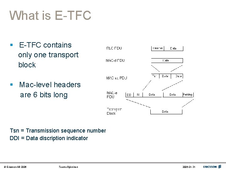 Performance Analysis of Transport Format Combination Selection in
