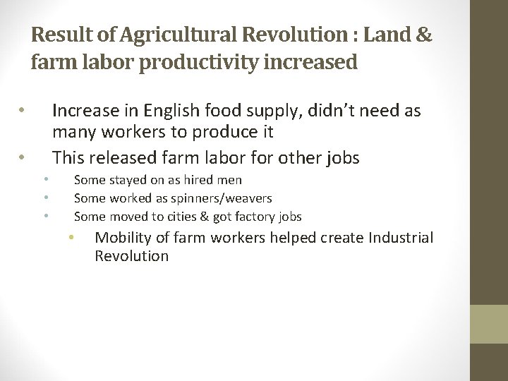 Industrial Revolution Began in England in 1780 English