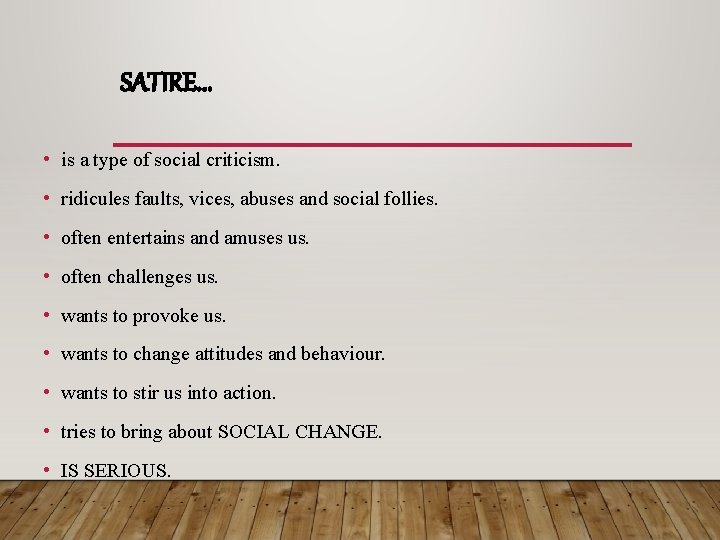 FAIRY STORIES PARABLES AND FABLES SATIRE THE IMPORTANCE