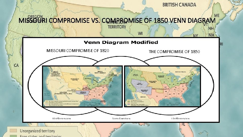 Henry Clay Bubble Map THE COMPROMISE OF 1850