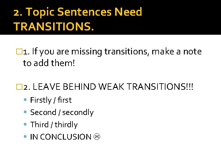 Editing Your Research Paper BIGGEST LESSON TO REMEMBER