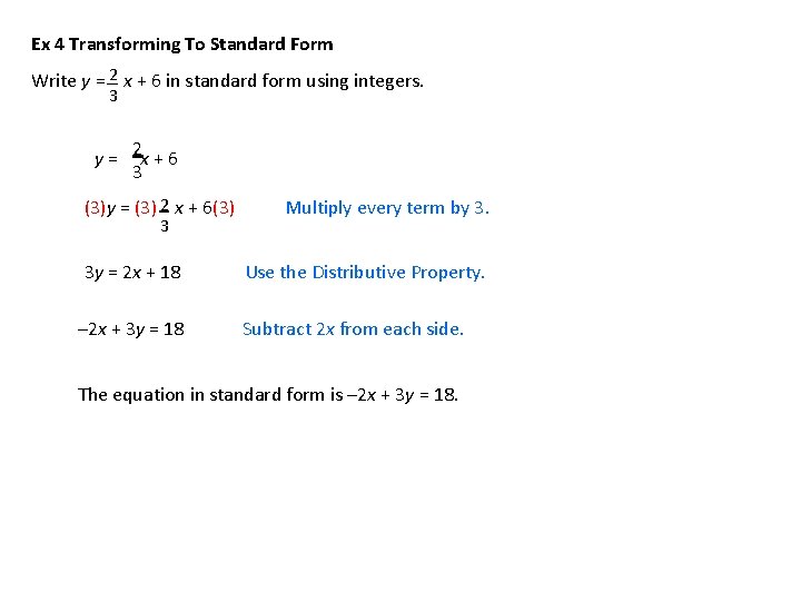 5 3 Standard Form Hubarth Algebra Standard Form