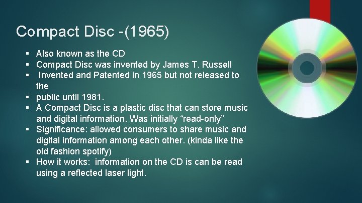 Decades Presentation 1960s BY AMY JUSTIN JAKE Space