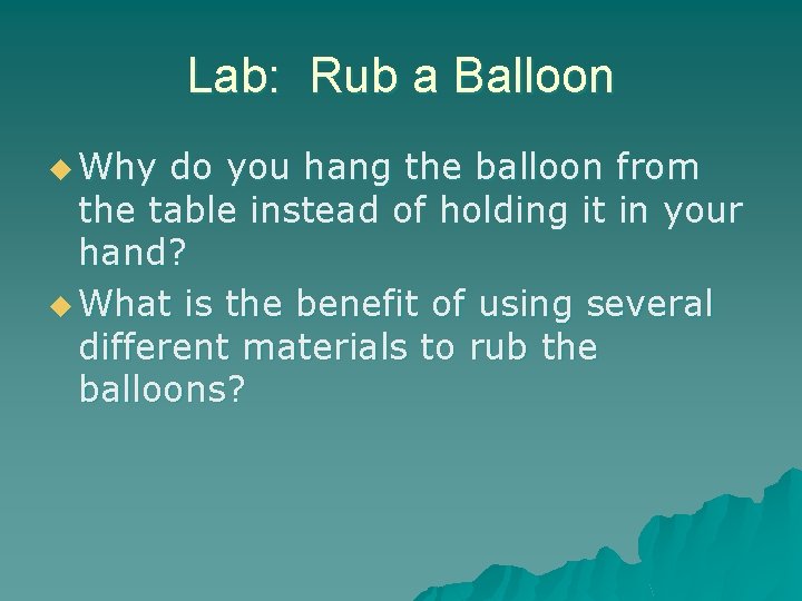 Chapter 4 Electricity and Magnetism Lesson 1 By