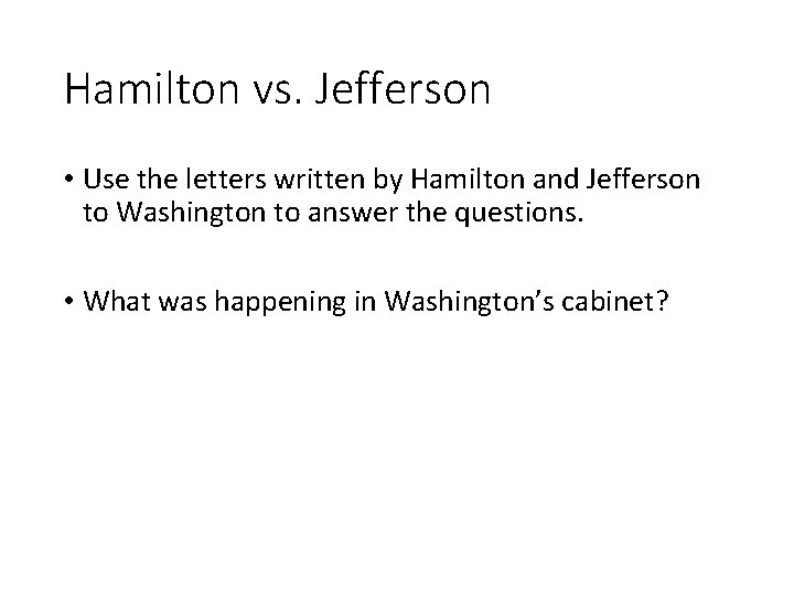 Bell Ringer What is a precedent Give one