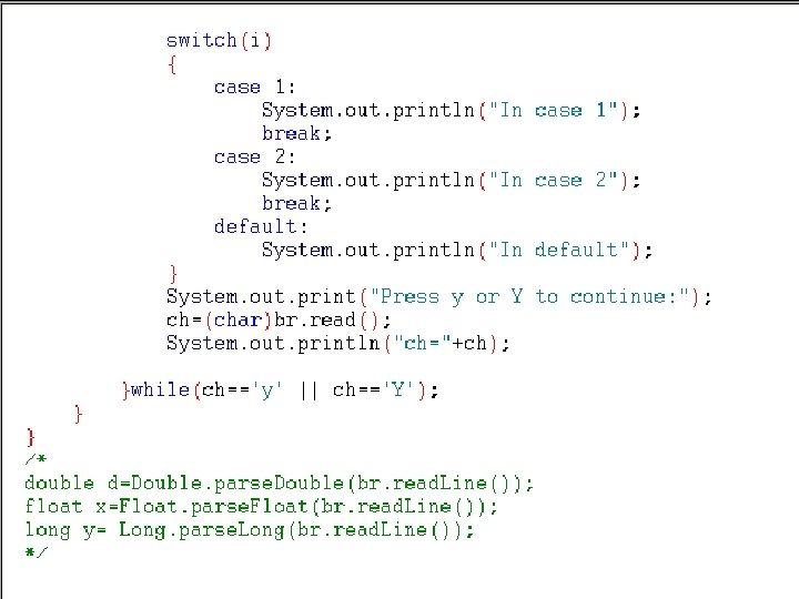 Class String Test Public Static Void Mainstring Args