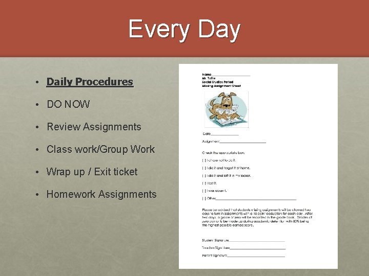 Back to School Night in 8 minutes or