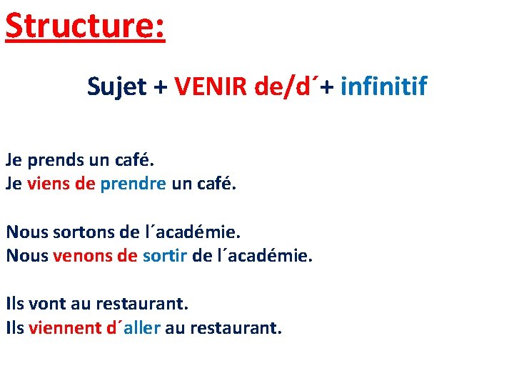 Clase 24 Objectifs Comprhension orale p 132 Le