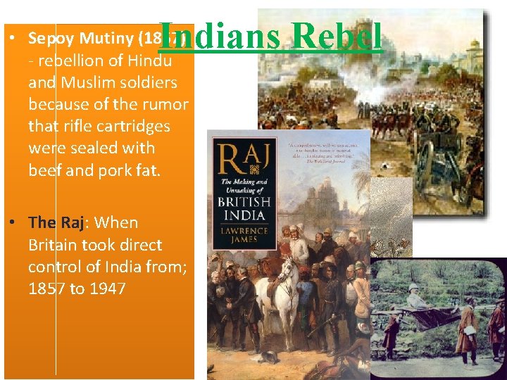 Ch 9 sect 4 The British Take Over