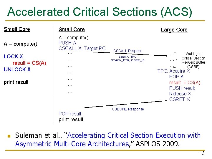 Computer Architecture Lecture 20 Bottleneck Acceleration Prof Onur