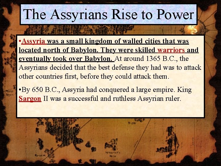 Babylonia and Assyria Two Empires of Mesopotamia Key