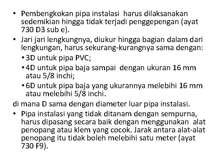 Pemasangan Pipa Instalasi dan Kotak Sambung Pemasangan Pipa